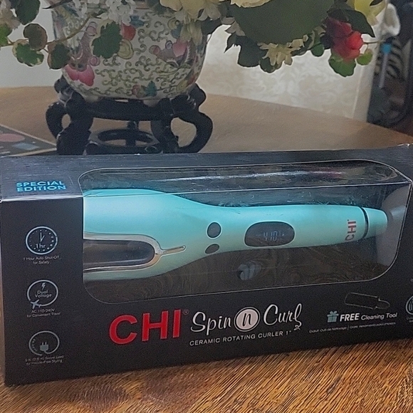 Chi | Hair | Chi Special Edition Spin N Curl Ceramic Rotating Curling ...